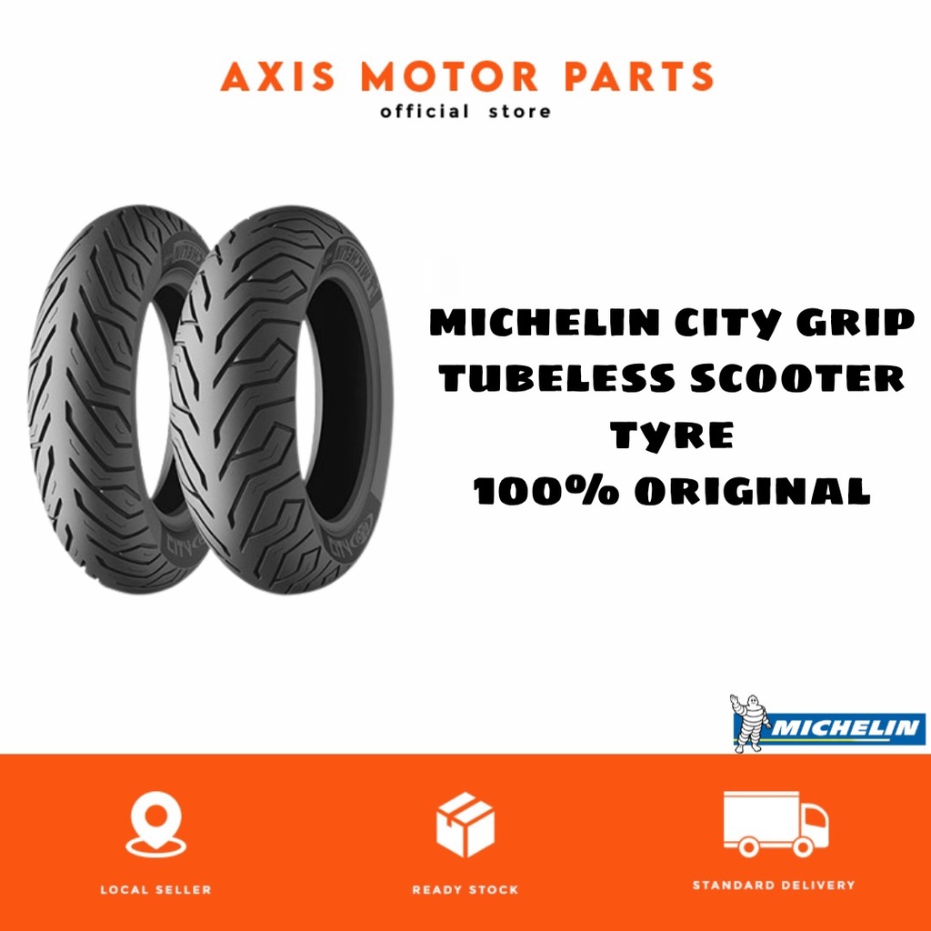 MICHELIN CITY GRIP 2 TUBELESS SCOOTER TYRE 100% ORIGINAL | Shopee Malaysia