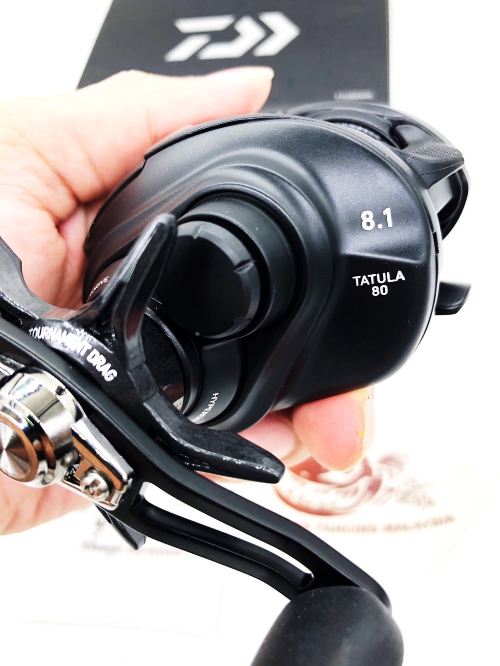 DAIWA 2022 Tatula TW 80 ULTRALIGHT FINESSE Left Hand Bait casting Reel ...