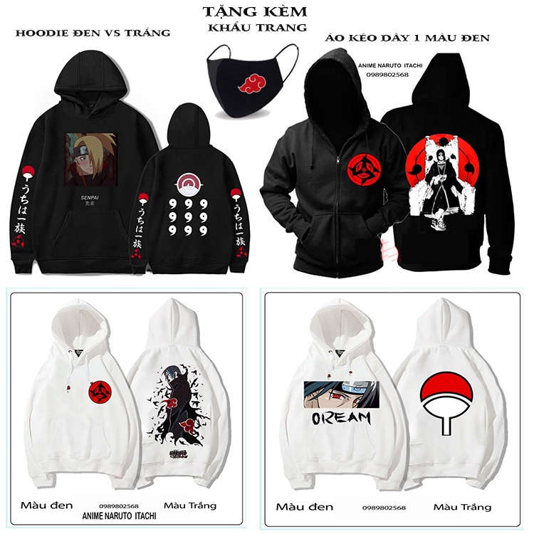 Hot BST ITACHI UCHIHA HOODIE Jacket, SASUKE SENPAI, NARUTO ANIME 0 ...