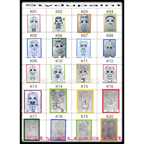 Pack Of 10 Sheets Of STYROFOAM Coloring | Shopee Malaysia