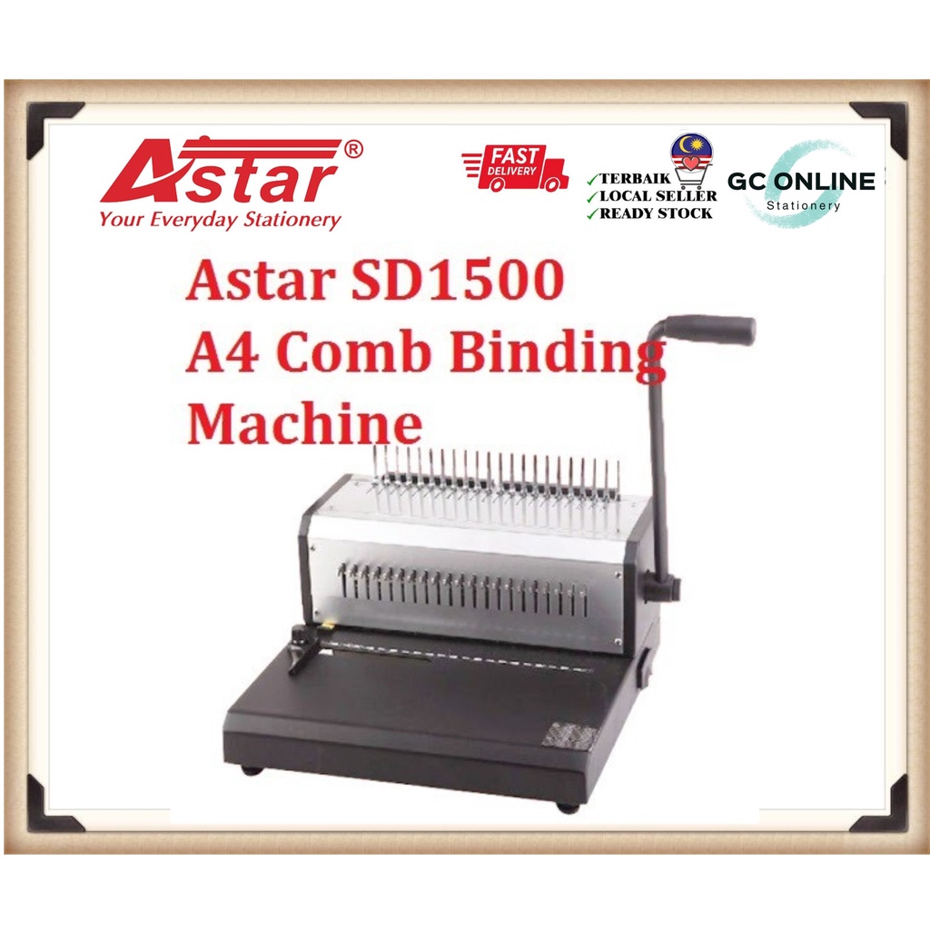 Astar SD1500 A4 Binding Machine | Shopee Malaysia