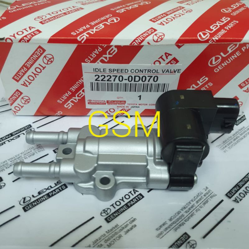 SERVO COMPLETE ISC SENSOR KIT IDLE SPEED CONTROL TOYOTA VIOS LAMA ALTIS ...