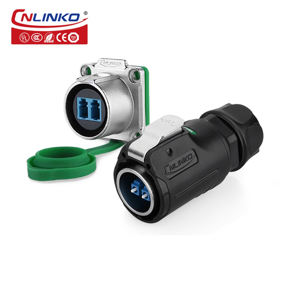 CNLINKO M24 Optical Fiber Connector LC Fiber Optic Signal Adapter Fast ...