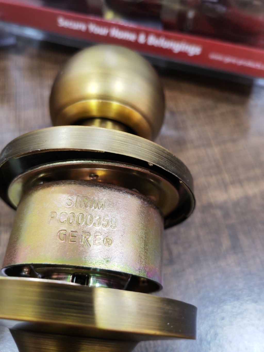 LS GEMILANG UNOIN CYLINDER DOOR LOCK Cylindrical Door Lock Set ( Round ...