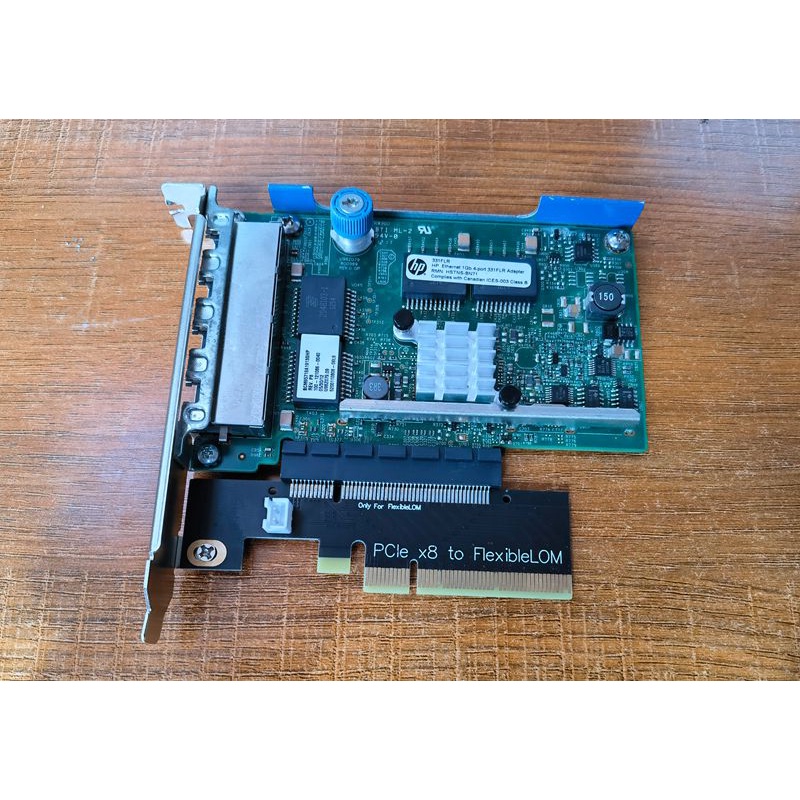 New desktop HP 331FLR BCM5719 634025-001 Ethernet Gigabit 4-port ...