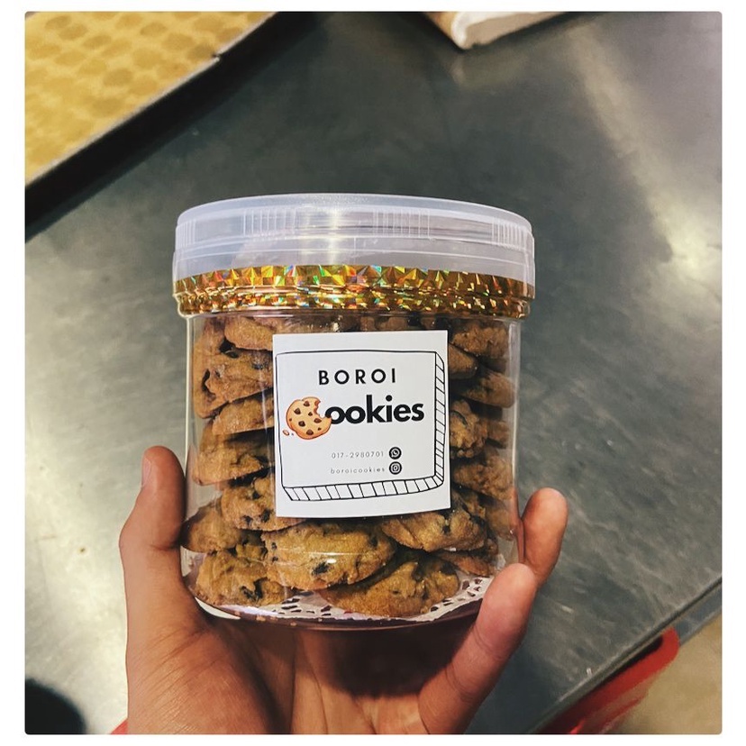 BOROI COOKIES PREMIUM CHOCOLATE CHIPS - MUSLIM PRODUCT | Shopee Malaysia