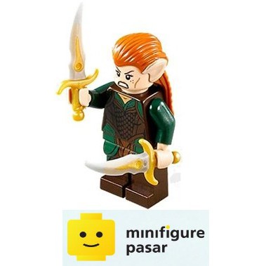 lor034 Lego The Hobbit 79001 - Tauriel Minifigure with Daggers - New ...