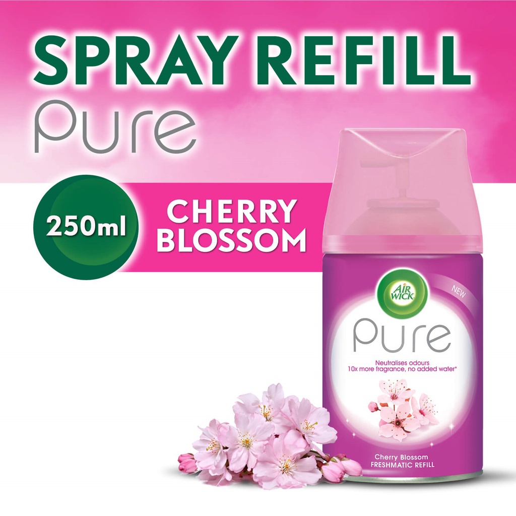 Air Wick Pure Freshmatic Cherry Blossom Refill 250ml | Shopee Malaysia