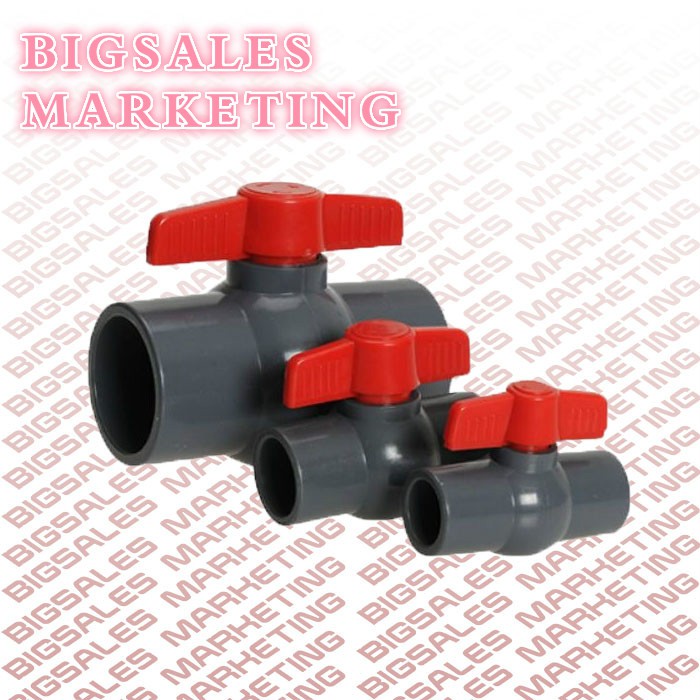 BIGSALES PVC Stop Cock Ball Valve With Socketed End Or Threaded End ...