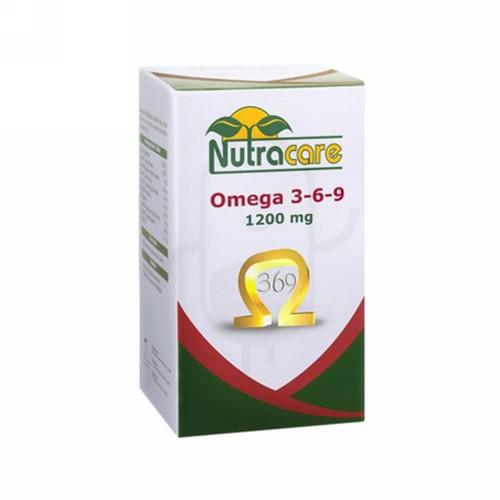 Nutracare omega 3-6-9 1200 mg - Triglyseride Heart Cholestertrol ...
