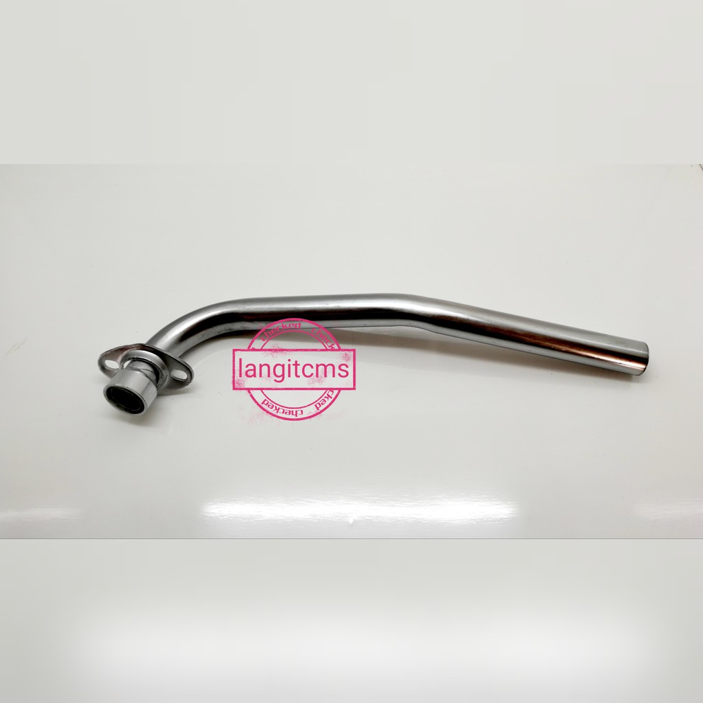 Smash shogun shogun125 Exhaust Neck suzuki chrome stainless | Shopee ...