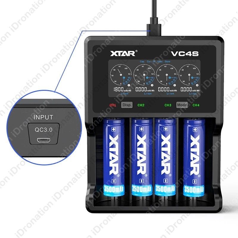 original xtar vc4/xtar vc4s battery charger | Shopee Malaysia