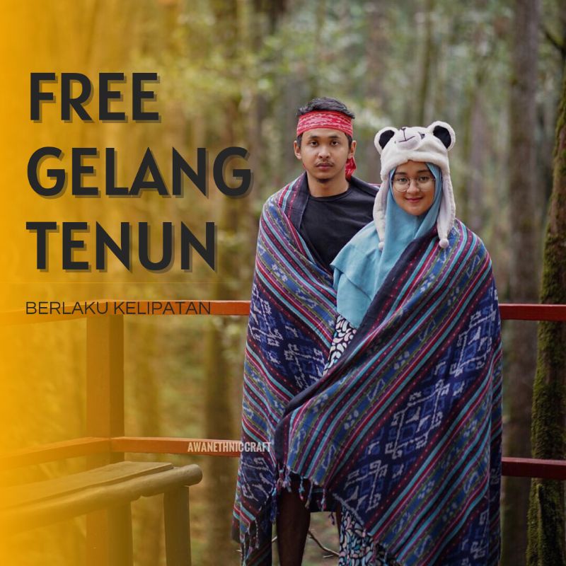 Ethnic Blanket Ikat Woven Fabric toraja flores dayak sumba lombok ...