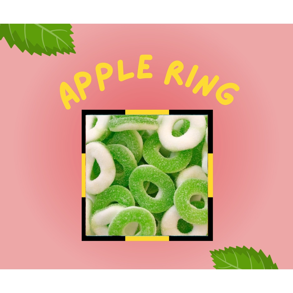 Haribo Apple Ring Gummy Candy [HALAL] - 100g | Shopee Malaysia