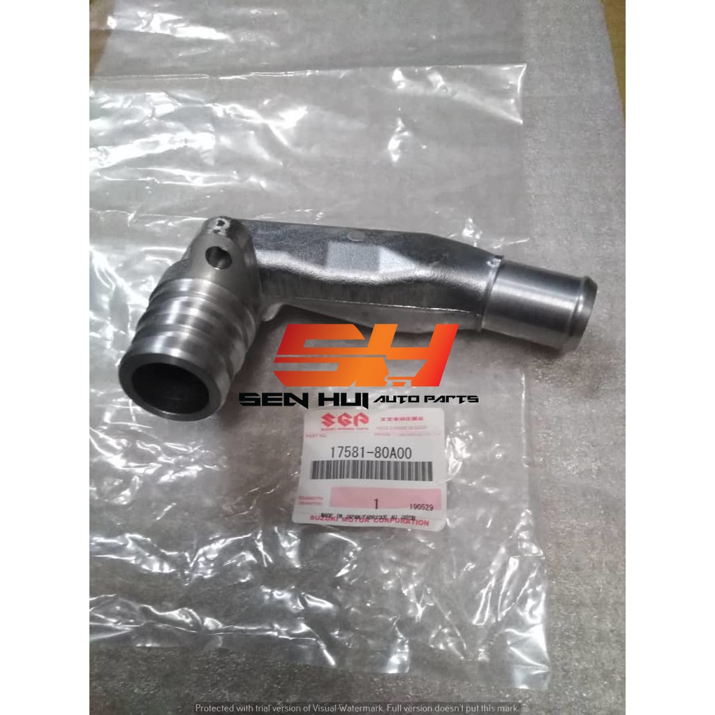 SUZUKI Jimny WATER PIPE upper hose 17581-80A00 Genuine Part | Shopee ...