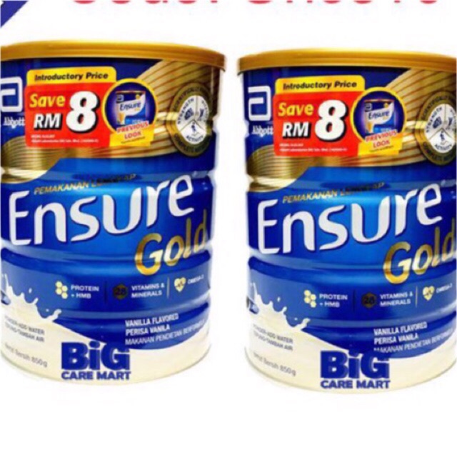 Ensure Gold Vanilla [ 850g X 2 ] | Shopee Malaysia