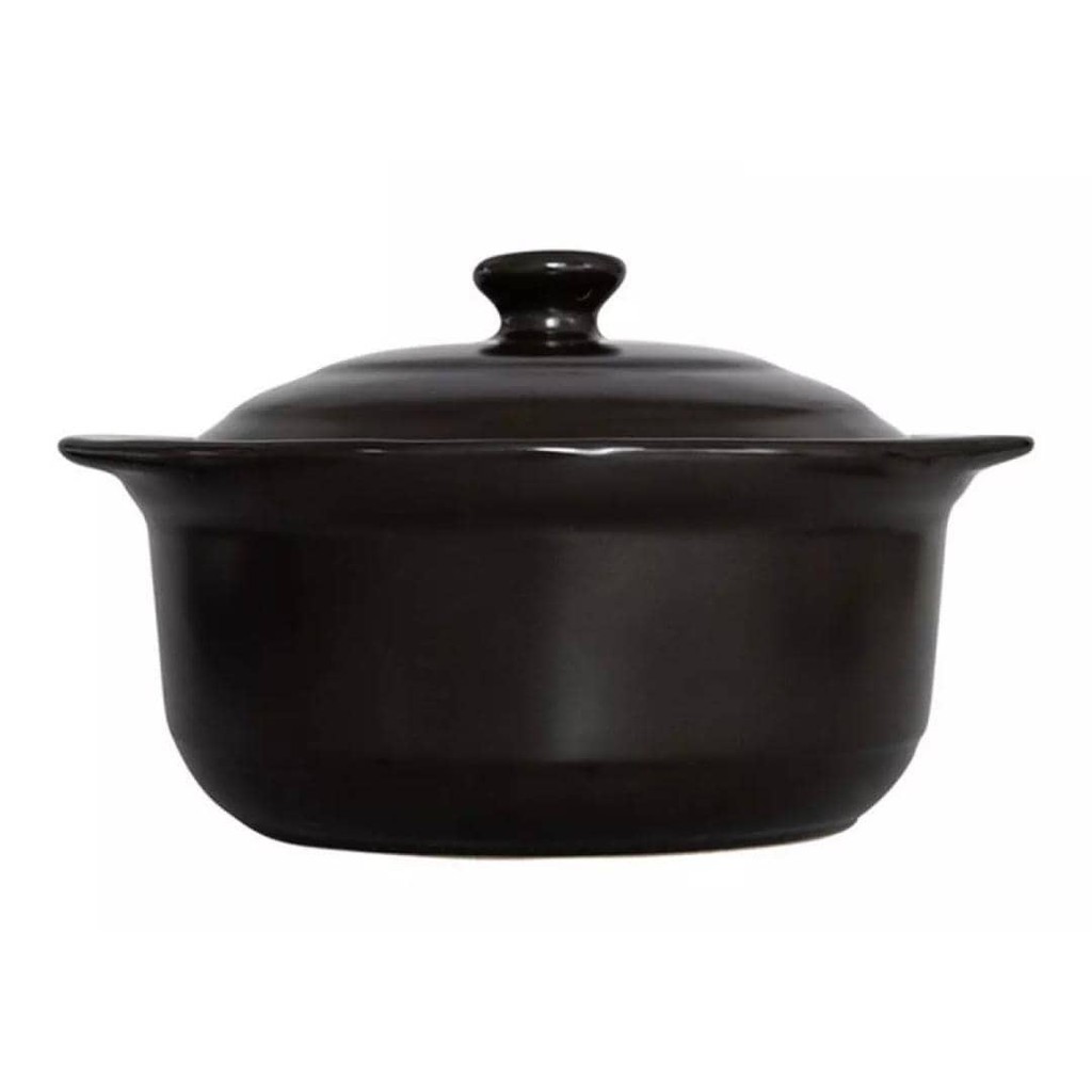 KANGSHU BLACK CLAY POT | Shopee Malaysia