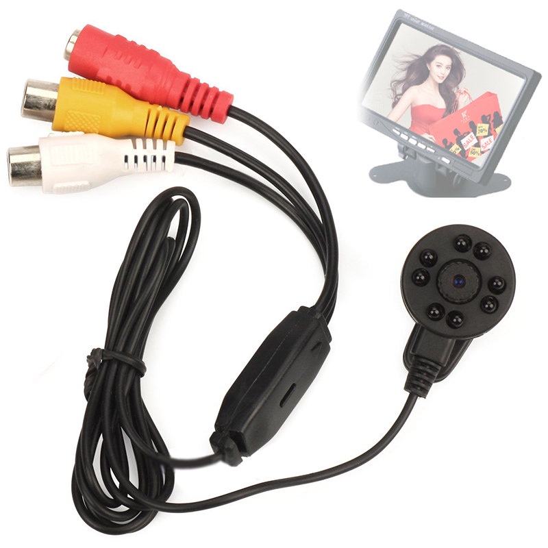 Mini HD Spy Hidden Camera Micro Surveillance Security Cam IR Night ...