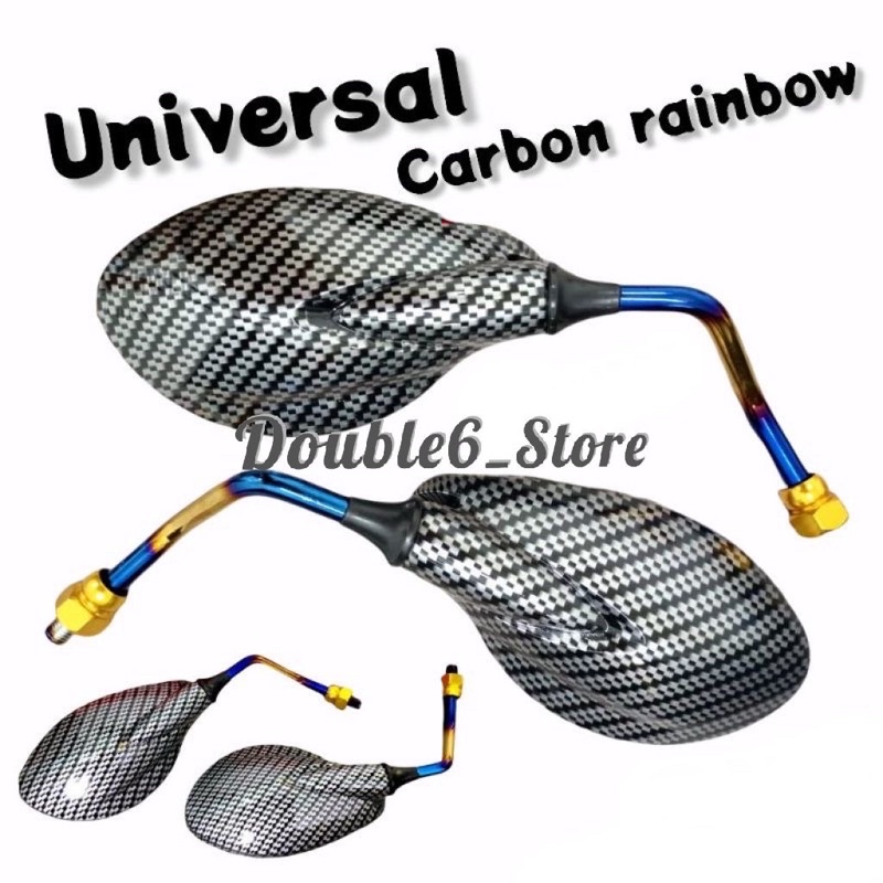 Side Mirror Y125Z Honda Yamaha CARBON TITANIUM Yamaha LC Y110 SS KRISS ...