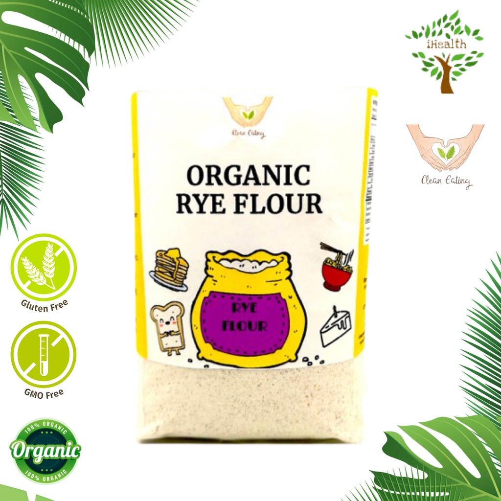 Clean Eating Organic Rye Flour / Tepung Rai (500g) | Shopee Malaysia