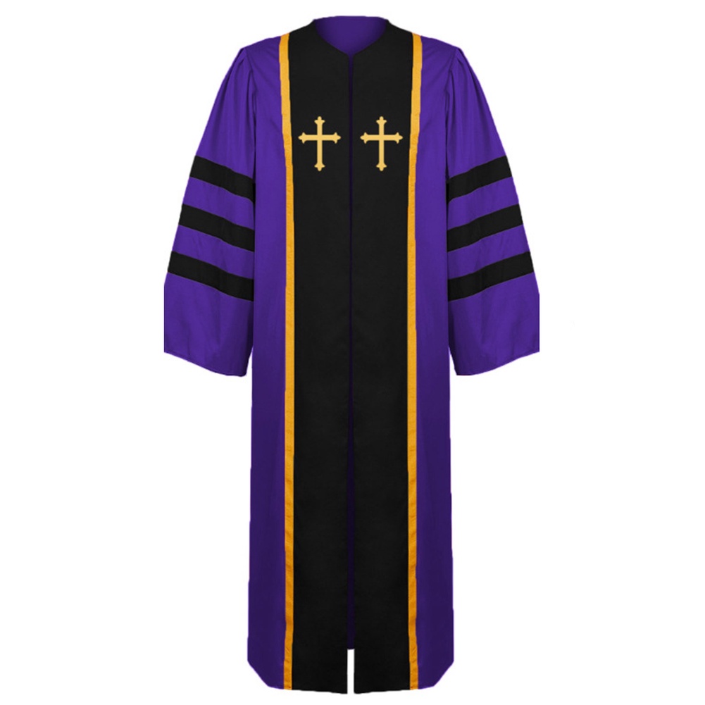 Vecborn Men s Christian Clergy Monks Priests Robe Costume Pastor Pulpit ...