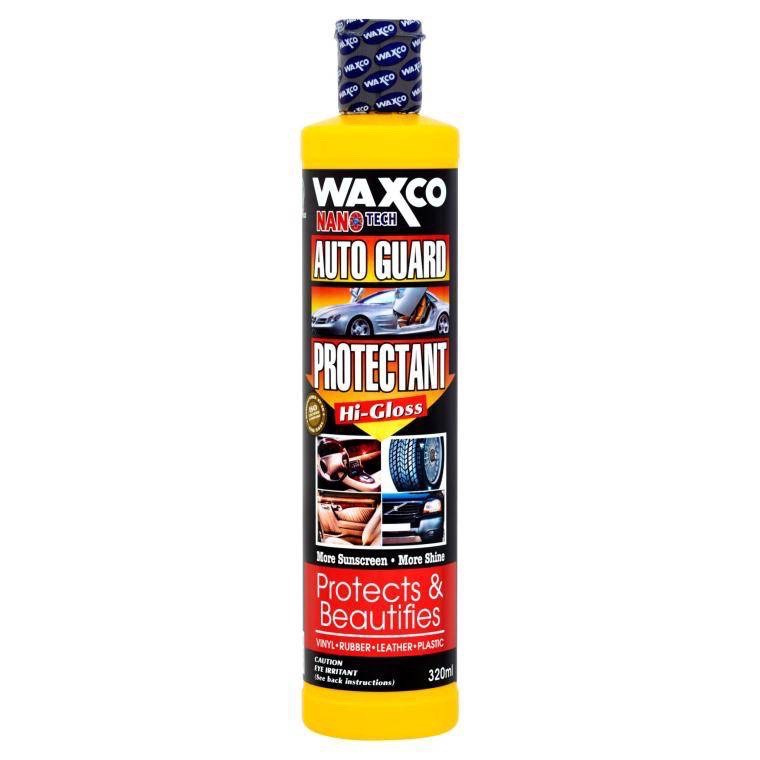 Waxco Nano Tech Auto Guard Protectant Hi-Gloss Car Polish Tyre ...