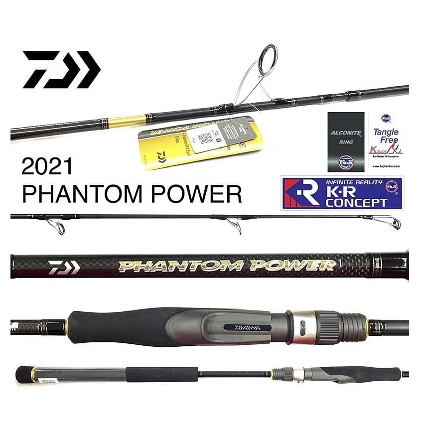 2021 DAIWA fishing rod PHANTOM POWER 2 PCS SPINNING ROD | Shopee Malaysia