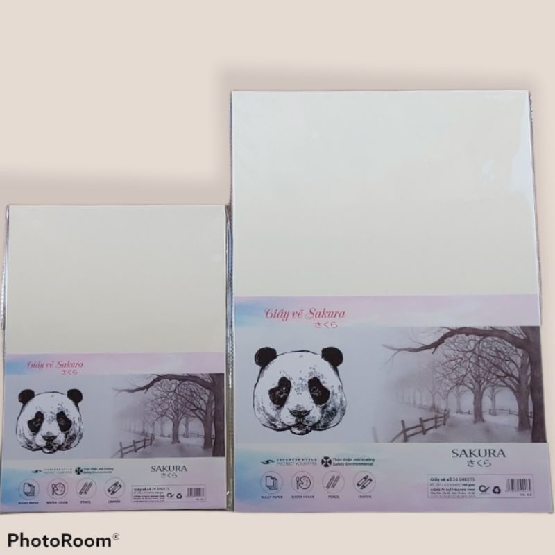 A set of 20 sheets of a3 and a4 drawing paper, genuine Sakura rough ...