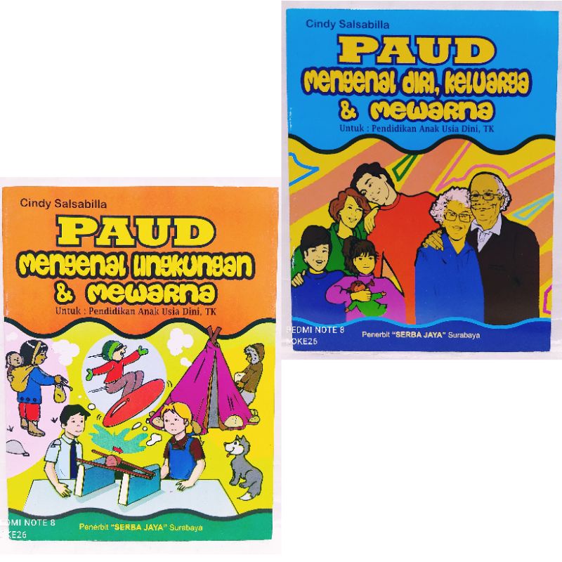 Paud Book Know Environmental And Coloring // Know Youth, Family And ...
