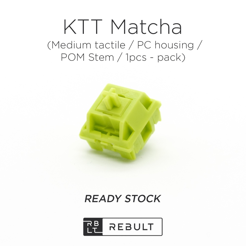 KTT Matcha (Medium Tactile) Mechanical Switch For Mechanical Keyboards | Shopee Malaysia