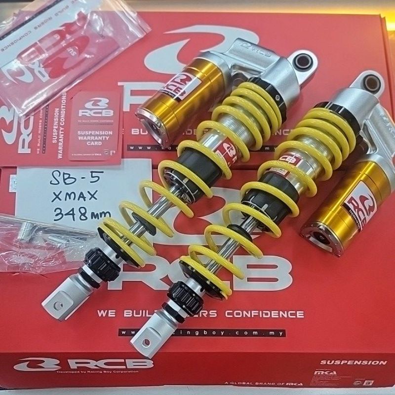 Racing Boy RCB Absorber SB5 SB-5 YAMAHA NVX155 NVX 155 (305mm) NVX V1 ...