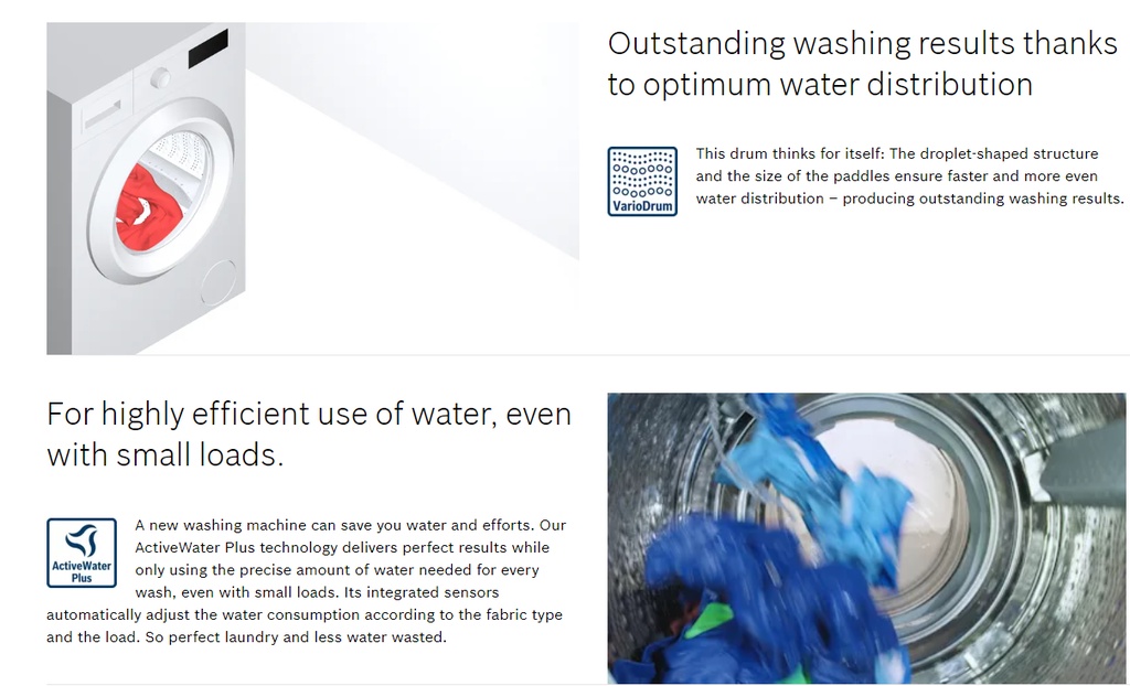 Bosch WGG254A0SG 10kg Series 6 Front Load Washing Machine | ESH ...