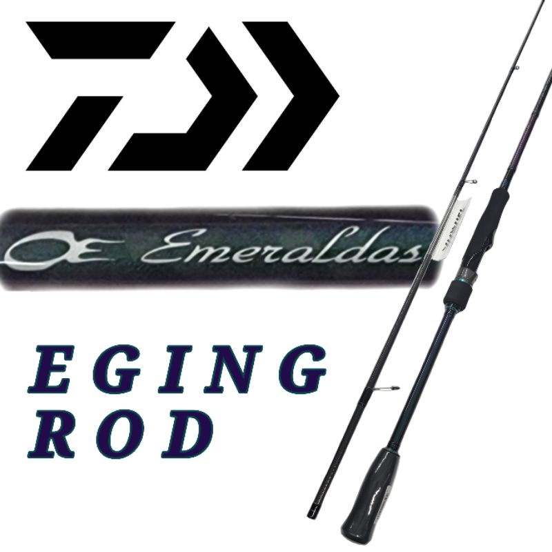 DAIWA EMERALDAS 862LML EGING ROD # BATANG PANCING CANDAK SOTONG ...