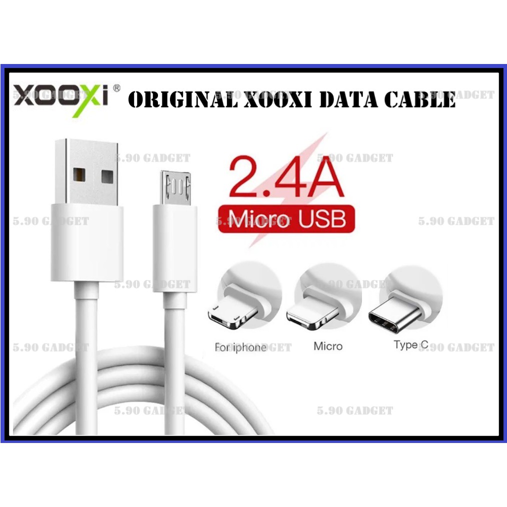 XOOXI Data Line 2.4A Charging Cable Mirco Cable/TYPE-C Cable | Shopee Malaysia