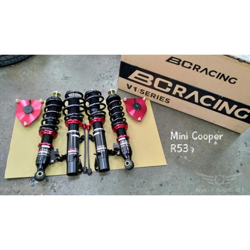 Mini Cooper R53 R56 2004-2011 - BC RACING V1 Adjustable Absorber hilo ...