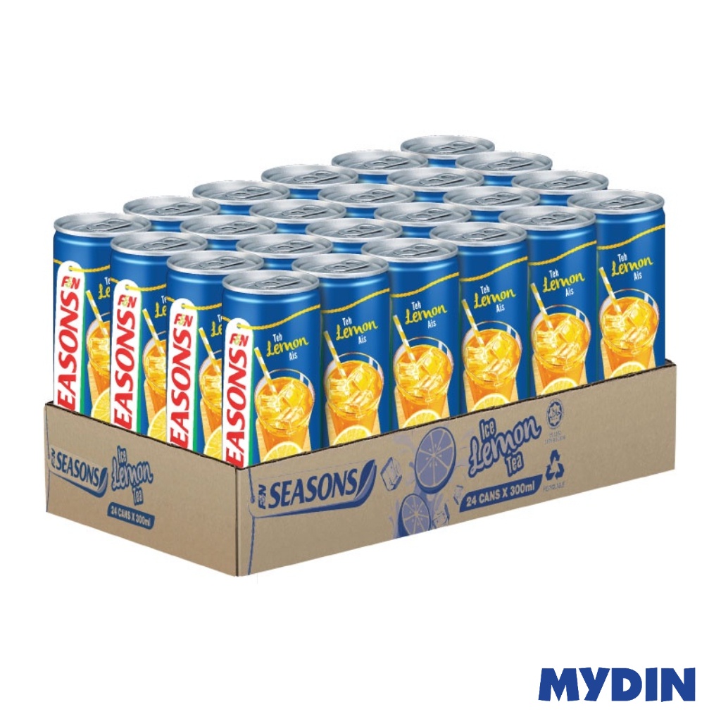 F&N Seasons Ice Lemon Tea (24 x 300ml) | Shopee Malaysia