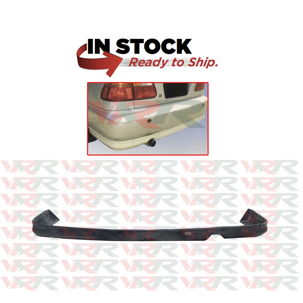 Honda Civic 99 EK9 EK 6th Gen TYPE-R Rear Back Skirting Bumper Lower ...