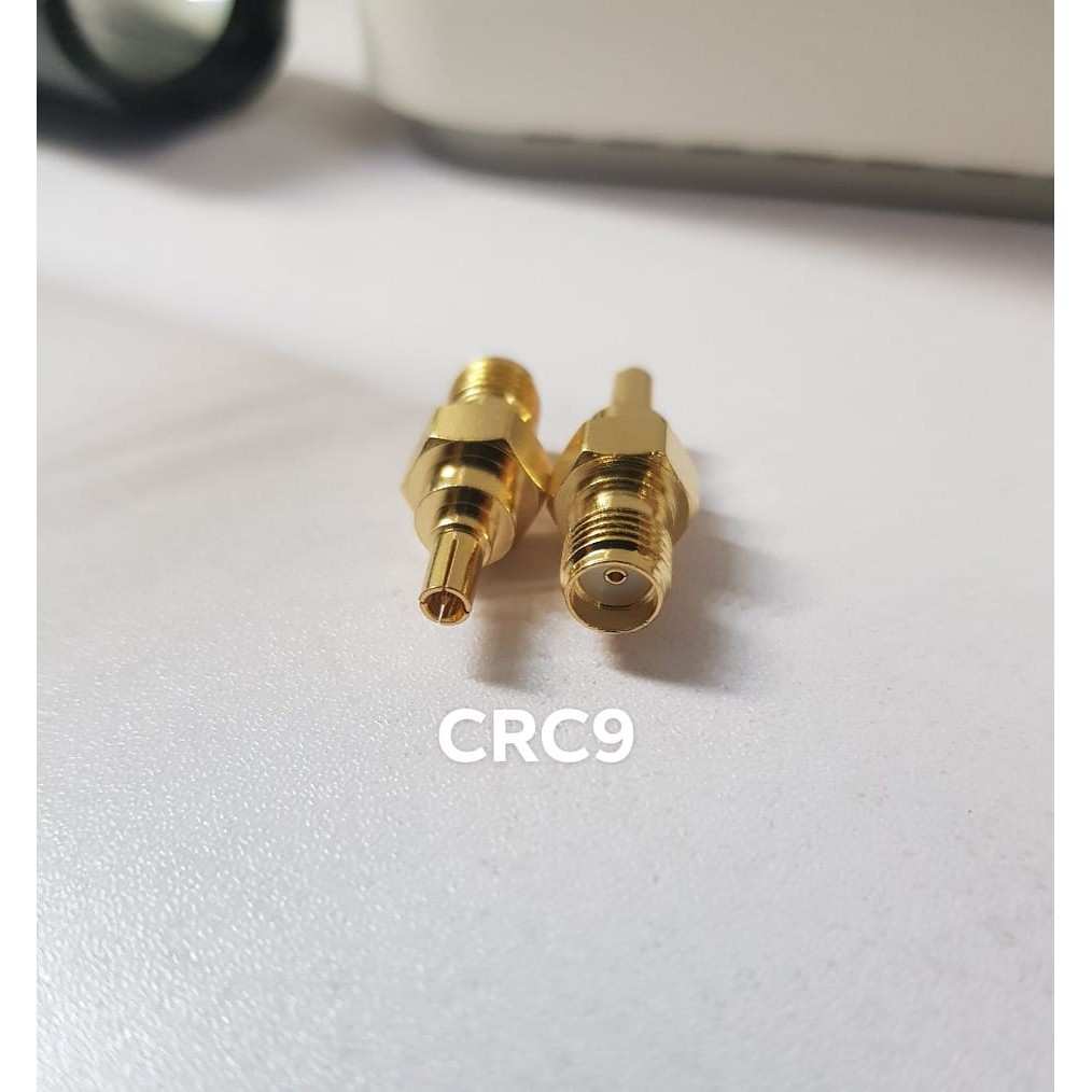 [Ready stock] Copper Gold Plated SMA Female to TS9 CRC9 male Adapter ...