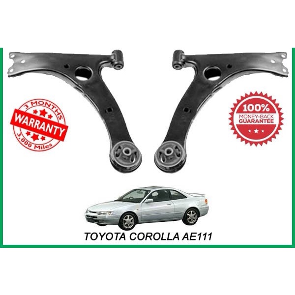 LOWER ARM TOYOTA COROLLA AE111 FRONT LEFT & RIGHT OSUKA [with ball join ...
