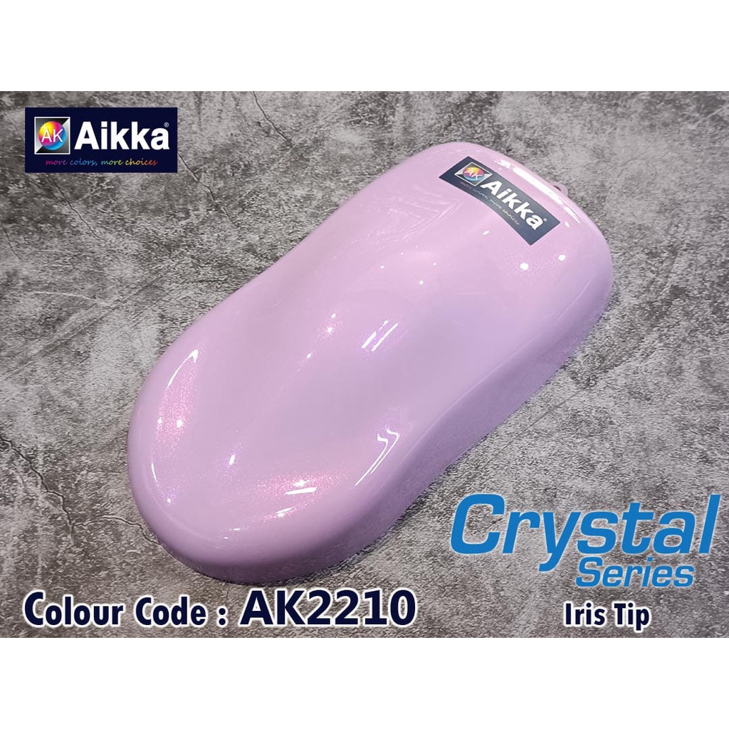 AIKKA Paints AK2210 Crystal Effect Colour / IRIS TIP / Warna Cat Kereta ...