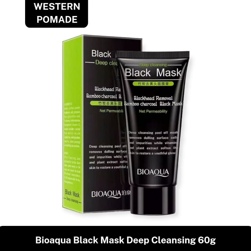 Bioaqua Black Mask Deep Cleansing 60g | Shopee Malaysia
