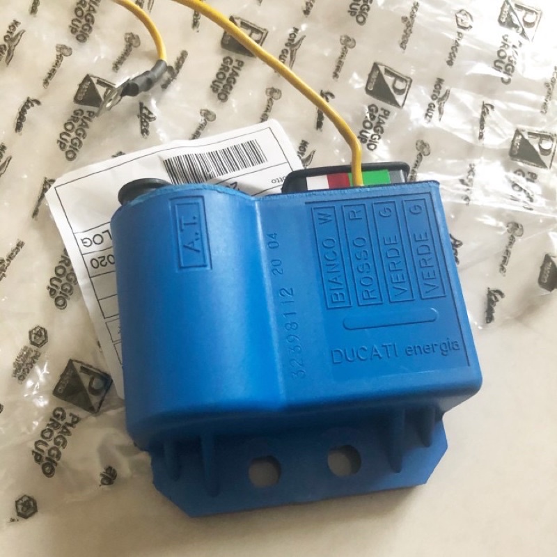 Original ducati Energya cdi coil, not bgm vespa pts super sprint px ...