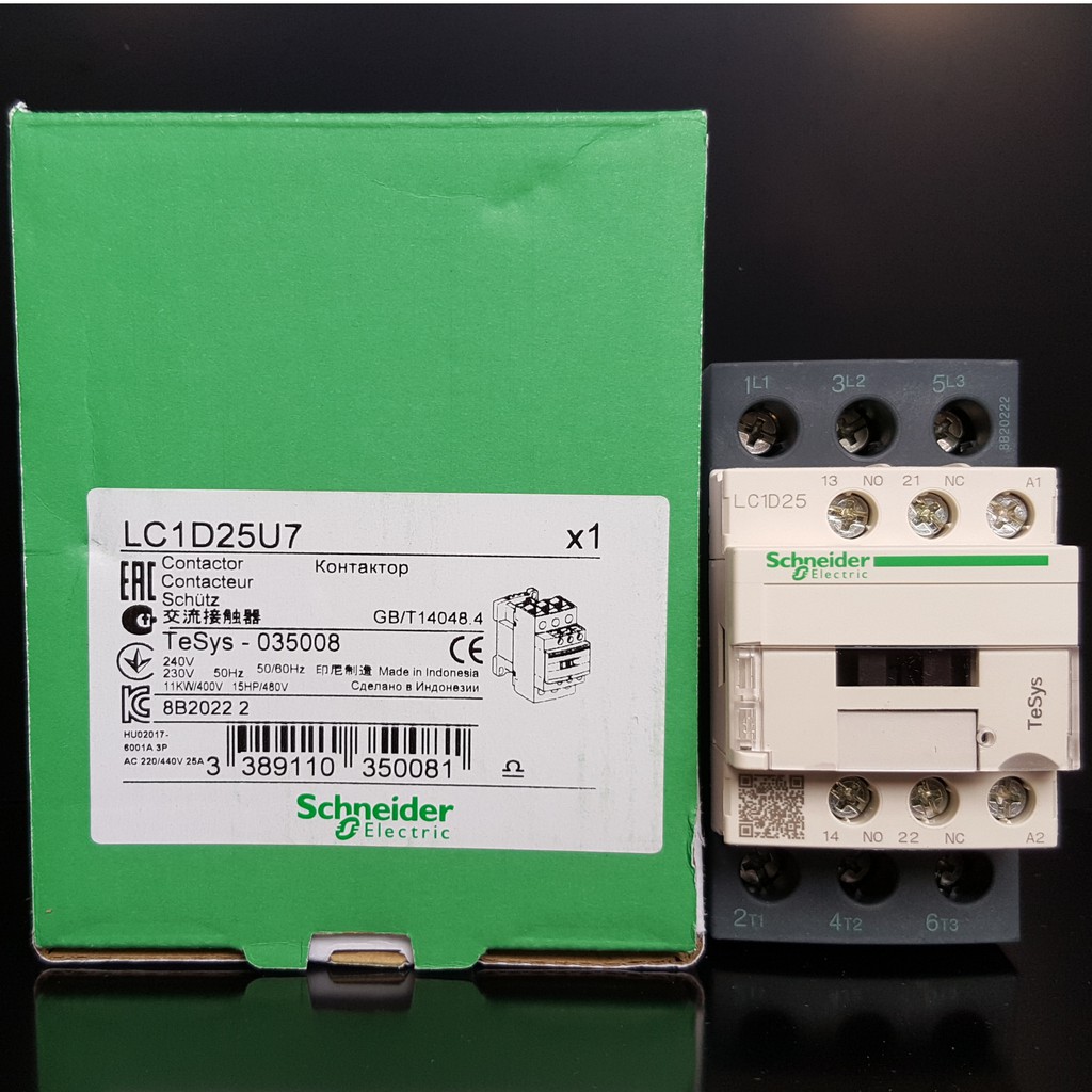 SCHNEIDER Contactor Tesys-D LC1D09 LC1D12 LC1D18 LC1D25 LC1D32 LC1D38 ...