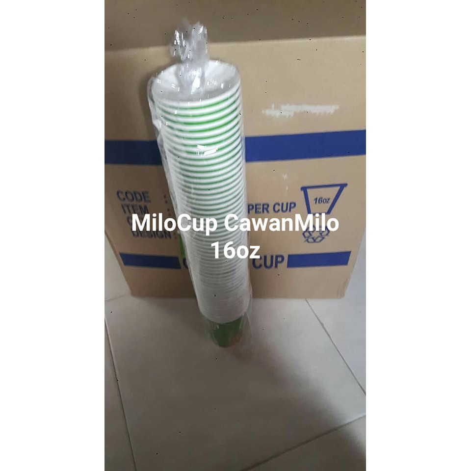 🔥🚀Milo Cup/Cawan Milo 16oz (500pcs)🚀🔥 | Shopee Malaysia