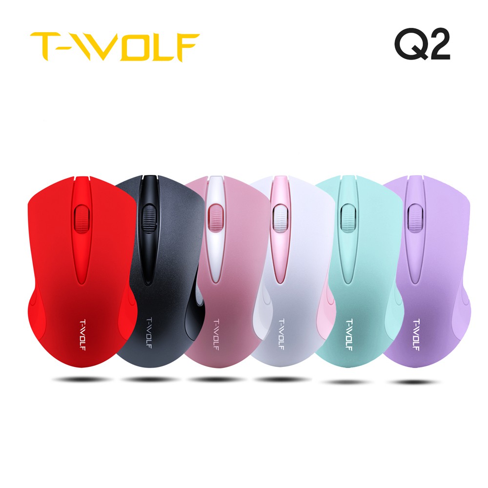 T-WOLF Q2 / Q4 2.4GHz Wireless Mouse USB Optical Mouse. SPK7314 (M314 ...
