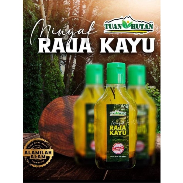 [TUAN HUTAN] Minyak Raja Kayu Tuan Hutan, Raja Kayu Merah, Minyak Urut Ready Stok | Shopee Malaysia