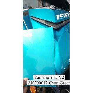 Cat 2k Aikka AK200012 Yamaha Y15 V2 Cyan Green Pearl / Y Suku Hijau ...