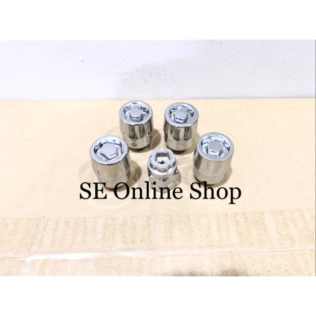 Extra Safety Wheel Lock Nut Set M12x1.5 | Shopee Malaysia
