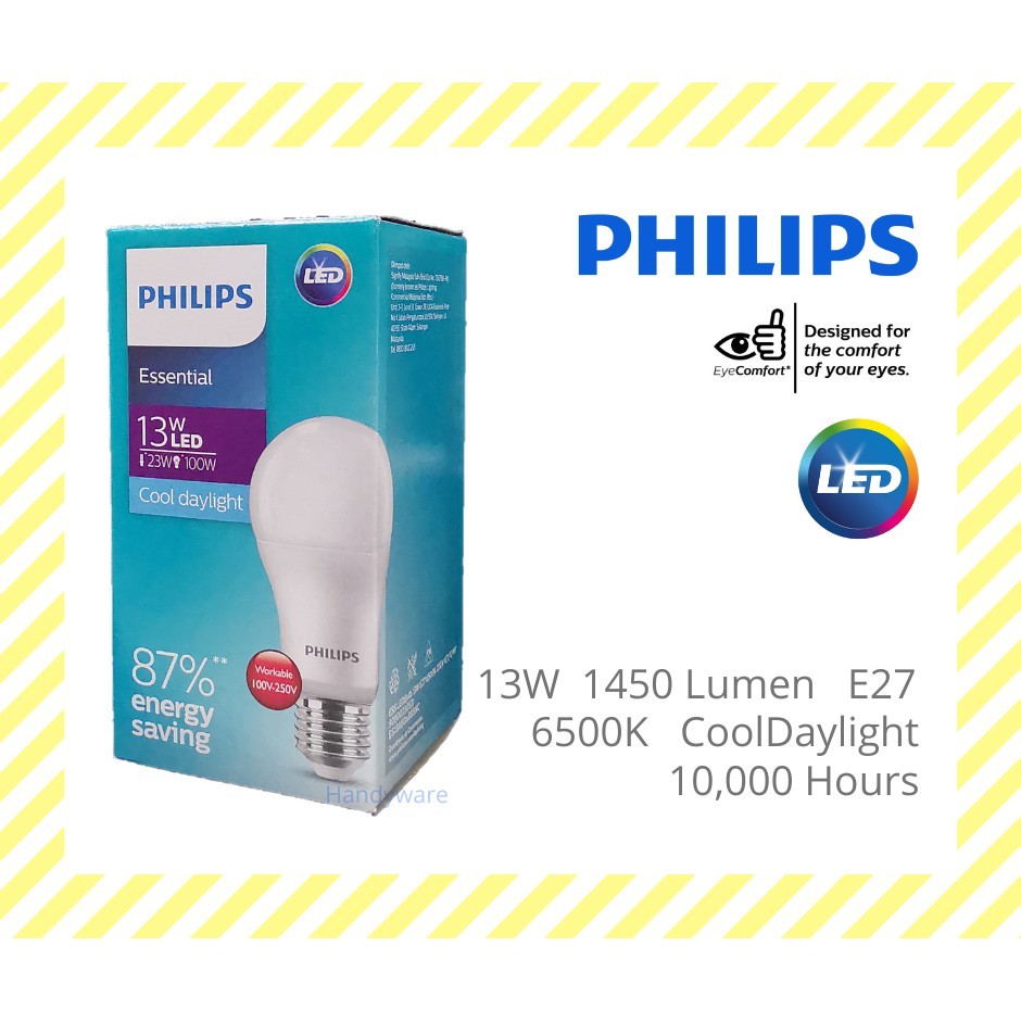 Philips LED Essential 13W (NEW) | Shopee Malaysia