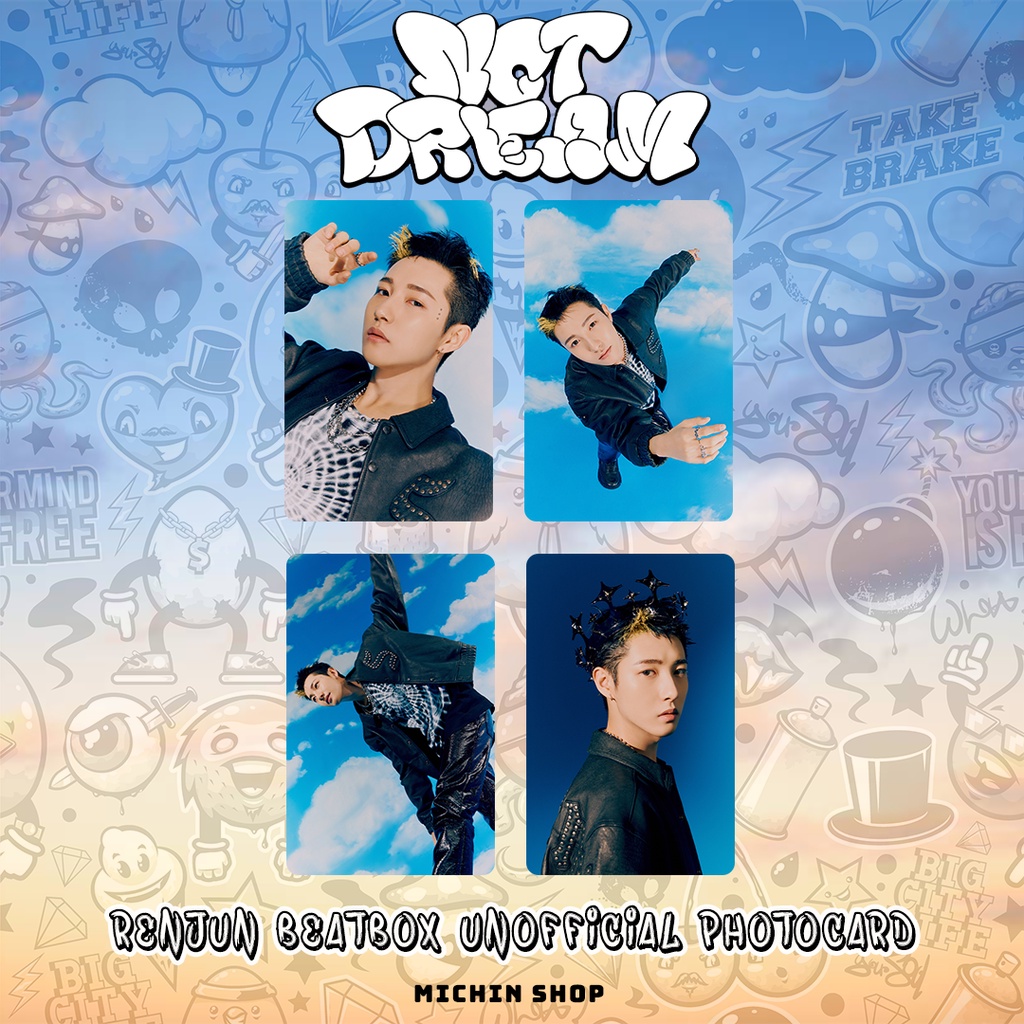 NCT DREAM RENJUN BEATBOX UNOFFICIAL PHOTOCARD KPOP NCT SELCA SELFIE PC ...